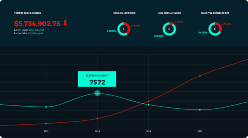 Infogram Template - Map Dashboard
