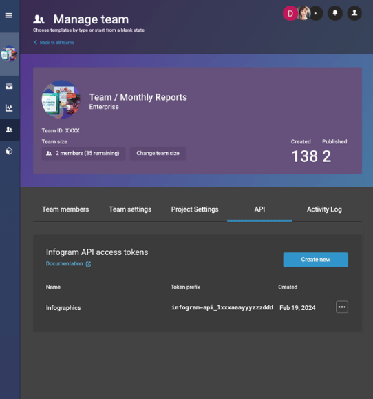 Automate Content Creation with API Integration | Infogram