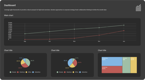 Infogram Template - Flowchart Dashboard