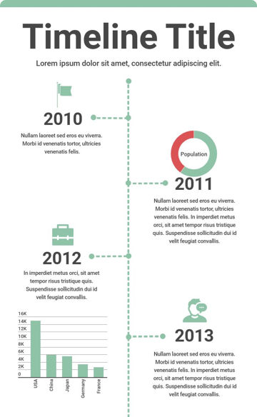 Infogram Template - Neon Maps